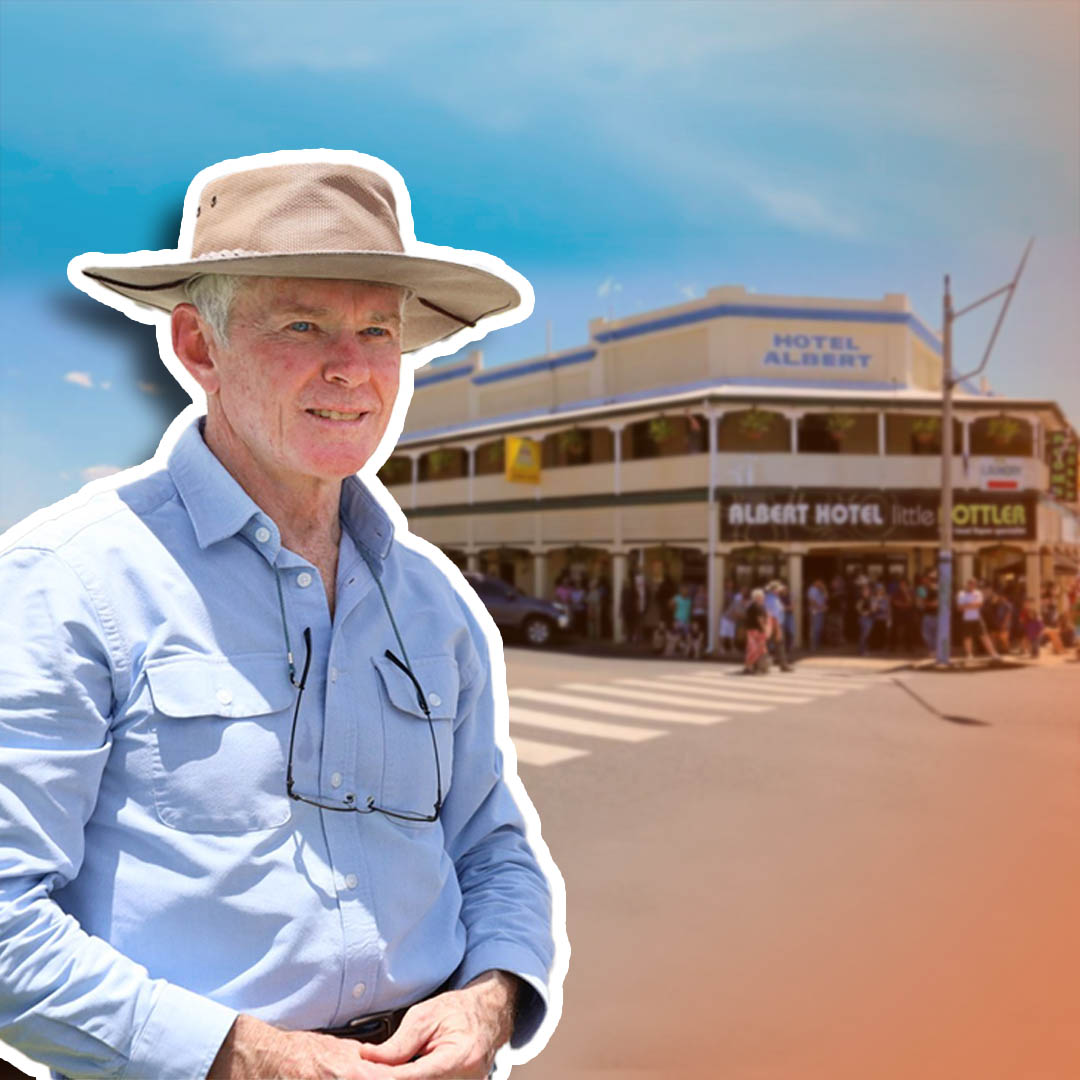 Event: Lunch at the Hotel Albert - Monto - Malcolm Roberts